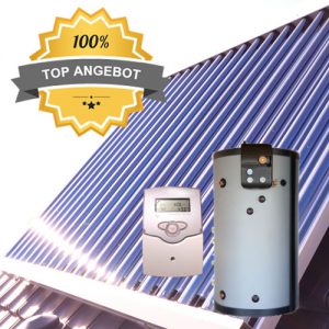 Solarthermie - Heizen mit der Sonne - DK Solar Vakuumröhrenkollektoren